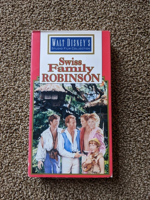 WALT DISNEYS STUDIO Film Collection-Swiss Family Robinson (VHS) Factory ...