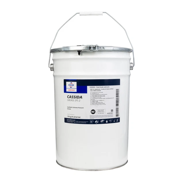 600759858 FUCHS CASSIDA Grease EPS2 19kg Food Grade $1,256.33 - PicClick AU