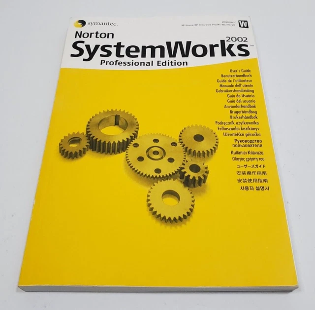 NORTON SYSTEMWORKS PROFESSIONAL Edition 2002 Users Guide Symantec Fast ...
