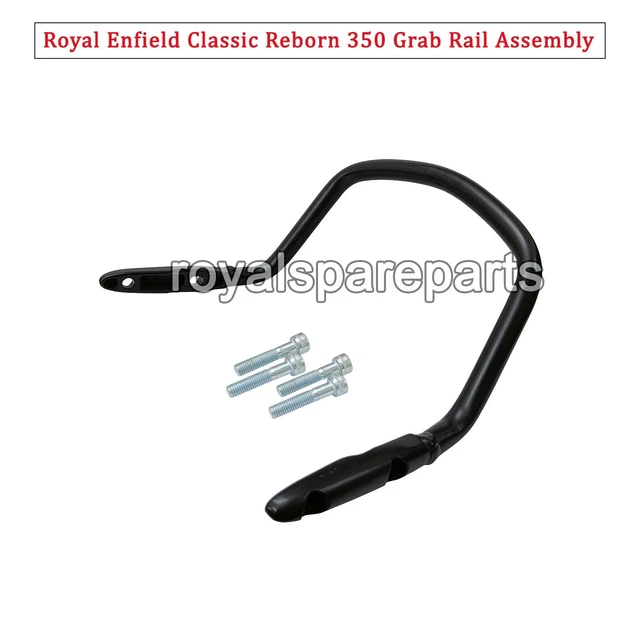 GENUINE ROYAL ENFIELD Classic Reborn 350 "Grab Rail Assembly, Black" £ ...