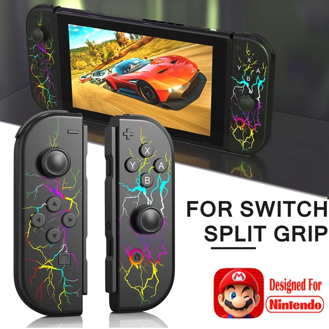 FOR NINTENDO SWITCH Joy Con Controller (Left & Right) Wireless Pair ...