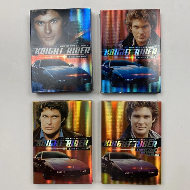 KNIGHT RIDER (DAVID Hasselhoff) Complete Series DVD Lot (Seasons 1-4 ...