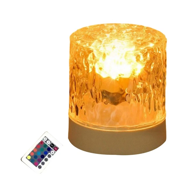 16 COLOR LED Water Ripple Projector Night Light with Remote ...