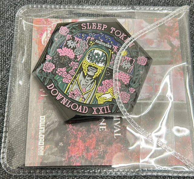 SLEEP TOKEN DOWNLOAD Festival 2025 Commemorative Ritual Coin | Rare ...