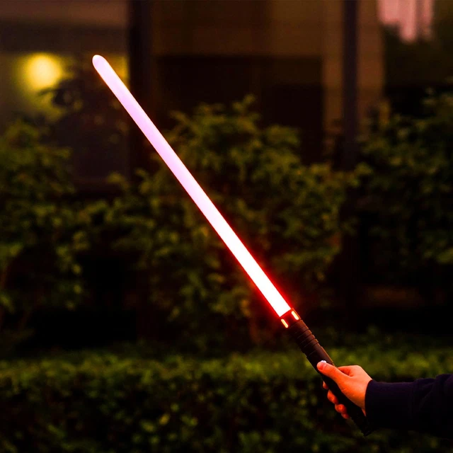 LIGHTSABER RGB SWORD Heavy Dueling Color Changing Metal Saber Handle ...