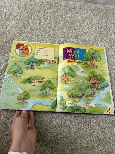 WINNIE THE POOH Annual 1999 Hardback Book £1.16 - PicClick UK