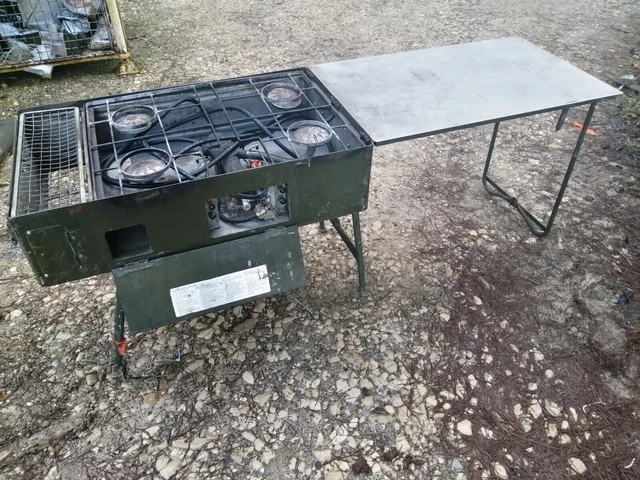 BRITISH ARMY FIELD No.5 Cooker Stove LPG Propane Scouts Catering ...