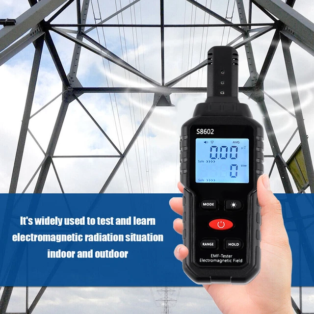 SLD RADIATION DETECTOR Dosimeter EMF Meter Electromagnetic Tester ...