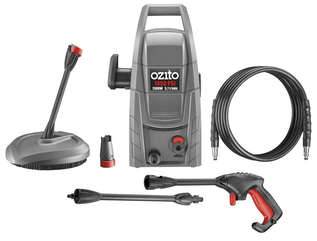 USED BOXED OZITO PWE 1300U Garden Patio High Pressure Washer 1300W 100 Bar 35.00 PicClick UK