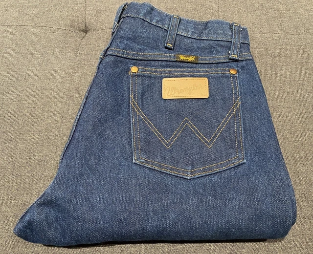 VINTAGE 90S WRANGLER 13mwz Cowboy Cut Original Fit Prewashed Jeans 32 x ...