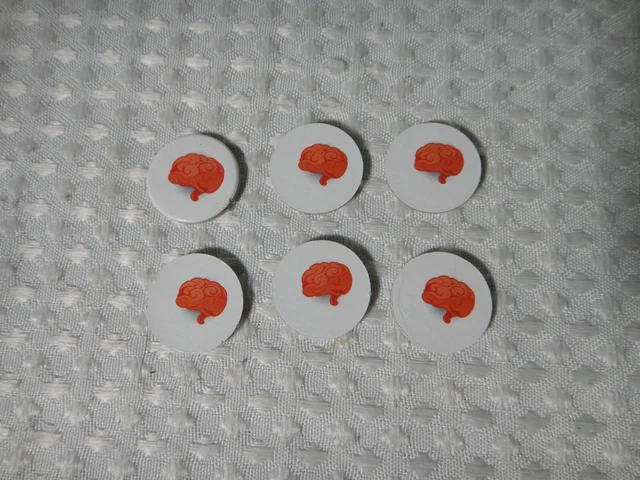 PLANTS VS ZOMBIES Risk Game Replacement Pieces Parts Brain Re-Mind-er ...