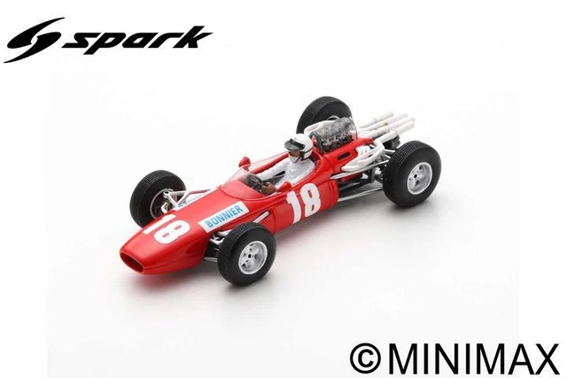 MODEL CAR FORMULA 1 F1 spark Model Scale 1:43 Brabham BT7 Bonnier Britis $142.57 - PicClick CA