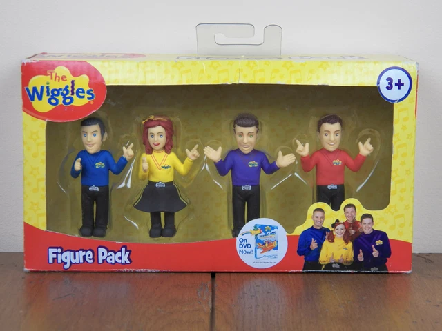 WIGGLES 3& ACTION Figure 4-Pack Anthony Emma Lachy Simon Dolls Toys ...