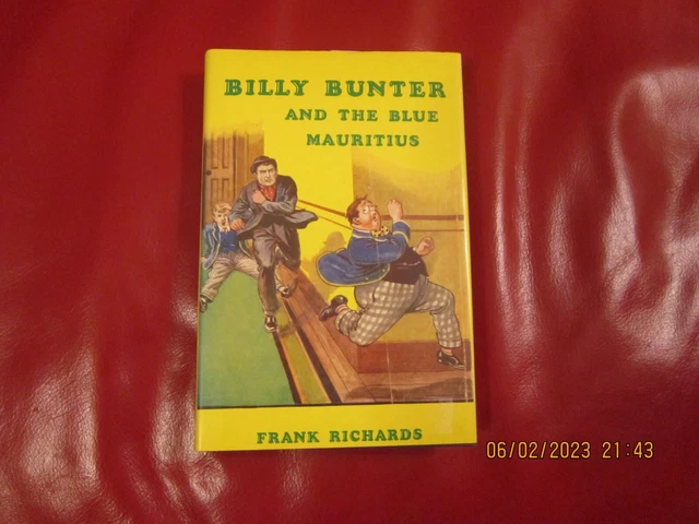 BILLY BUNTER AND The Blue Mauritius 1992 Réimpression Carte Frank ...