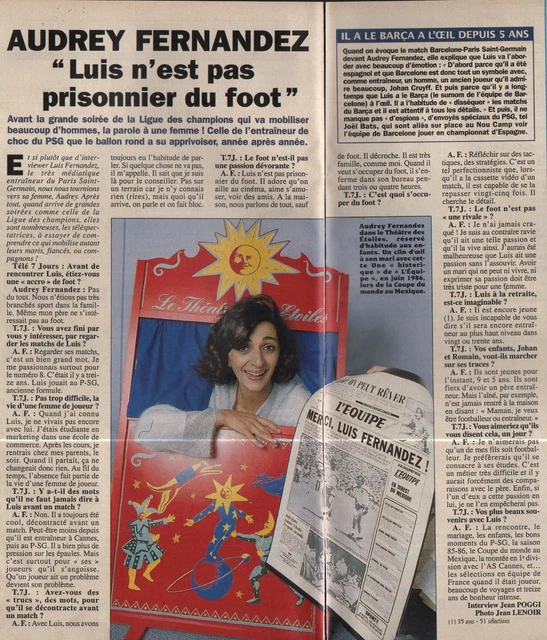 COUPURE DE PRESSE Clipping 1995 Audrey Fernandez (1 page1/3) EUR 4,00 ...