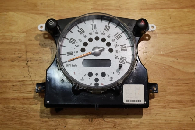 OEM 2001-2006 MINI Cooper Speedometer Speedo Instrument Cluster MPH ...