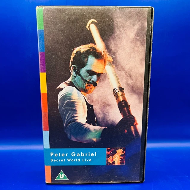 PETER GABRIEL - Secret World - Live (VHS/DM, 1994) £9.00 - PicClick UK