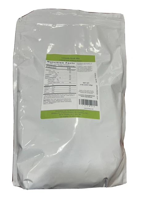 HERBALIFE NUTRITION LIMEADE Drink Mix Powder 5lbs $50.00 - PicClick