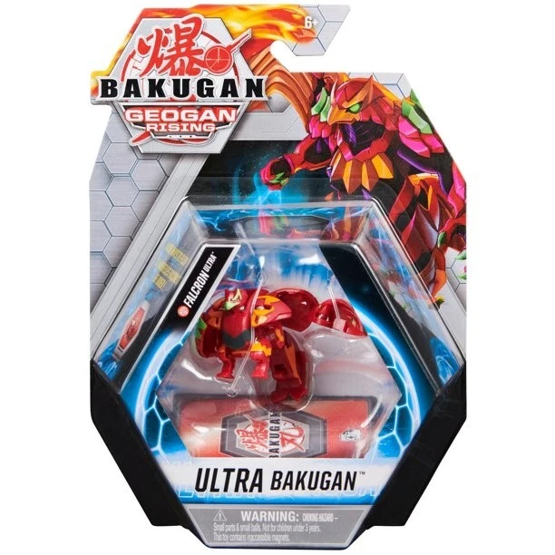 BAKUGAN ULTRA, FALCRON, 3-inch Tall Geogan Rising Collectible Action ...