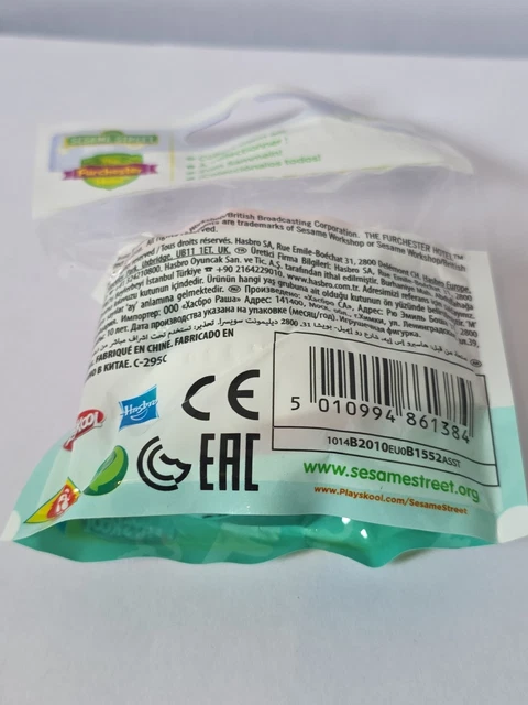 ELMO SEALED SESAME Street Workshop Toy Figure Cbeebies BBC 2014 Hasbro ...