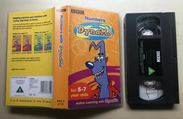 NUMBERS WITH DYNAMO - Bbc - Vhs Video £16.31 - PicClick UK
