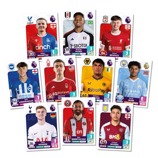 PANINI PREMIER LEAGUE Official Sticker Collection 2024 - Complete Update Set £19.95 - PicClick UK