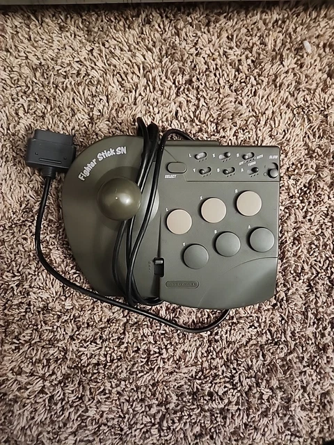 SUPER NINTENDO FIGHTER Stick SN Controller Arcade Joystick SNES ...