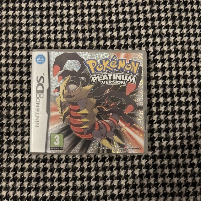 POKÉMON PLATINUM VERSION Nintendo DS Genuine Game Cartridge Boxed With ...