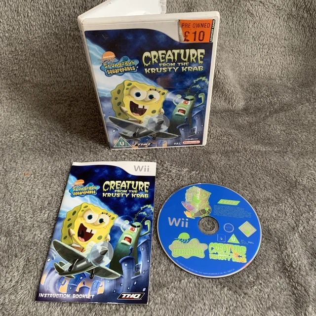 SPONGEBOB SQUAREPANTS CREATURE from The Krusty Krab - Nintendo Wii ...