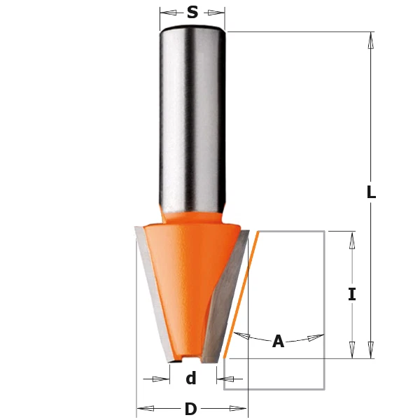 FRAISES CMT POUR Émousser Matériaux Composites Code 8/981.521 EUR 43,31 ...