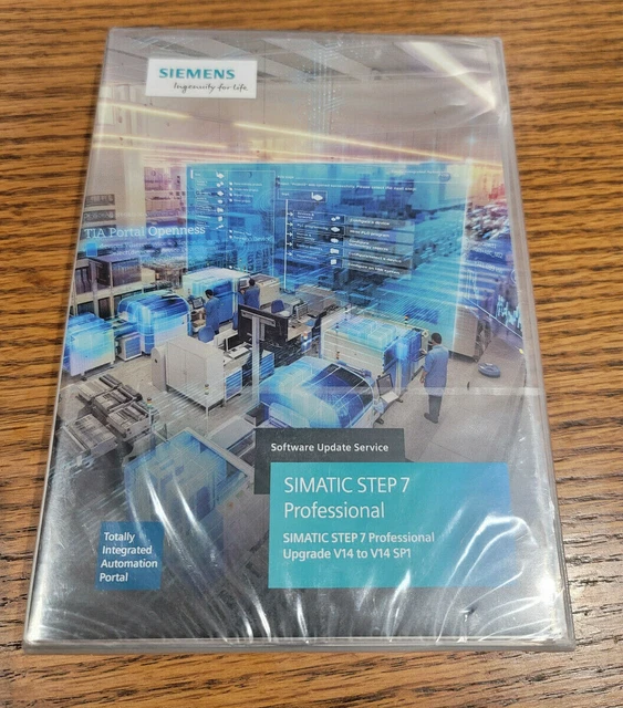 SIEMENS SIMATIC STEP 7 Professional Upgrade V14 to V14 SP1 "SEALED ...