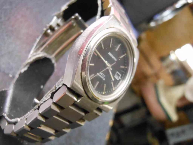 OROLOGIO ZENITH DEFY vintage QUARTZ MIDI ACCIAIO da rivedere o usare ...