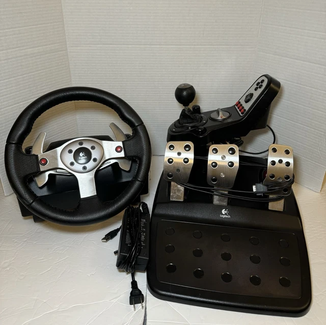 LOGITECH G25 RACING Force Feedback Wheel Pedals Shifter PC | PS2 | PS3 ...