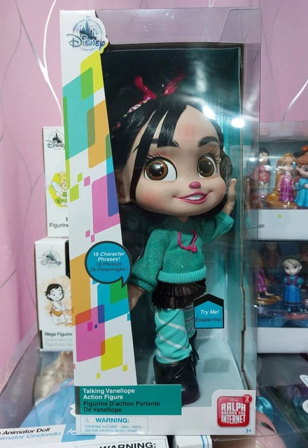 DISNEY STORE VANELLOPE Doll Wreck It Ralph 2 Ralph Wrecks The Internet ...
