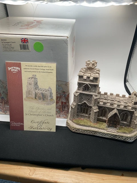 ST. CHRISTOPHER’S CHURCH D1033 - 1997 David Winter - Churches & Chapels ...