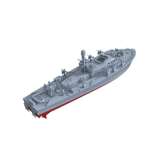 SSMODEL SSC1250762S 1/1250 Model Kit USS Elco 77-Foot PT Boa PT-59 Full ...