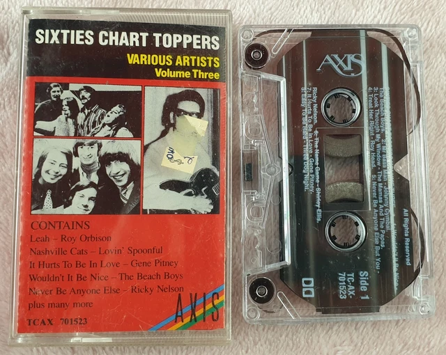 SIXTIES CHART TOPPERS Volume Three - Audio Cassette Tape Album with ...