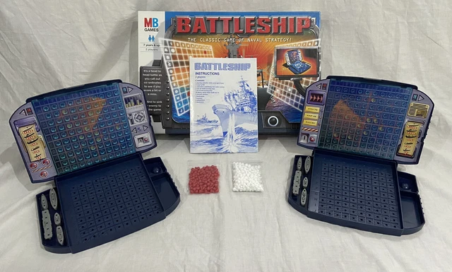 BATTLESHIP - THE Classic Game Of Naval Strategy (1999) MB Games ...
