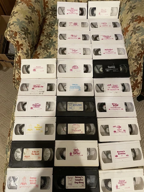 BARNEY VHS TAPES Mixed Lot Of 26 Dating Back To 1988 To 1999 $83.62 ...