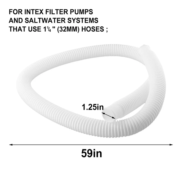 1 25&& FOR Intex Hose Clip 32mm Swimming Pool Tube for Pump Filter ...