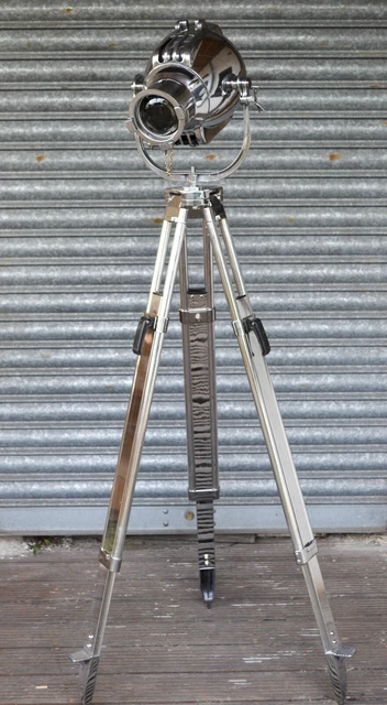 POLISHED STRAND PATT 23 mounted on a polished surveyors tripod £380.00 ...