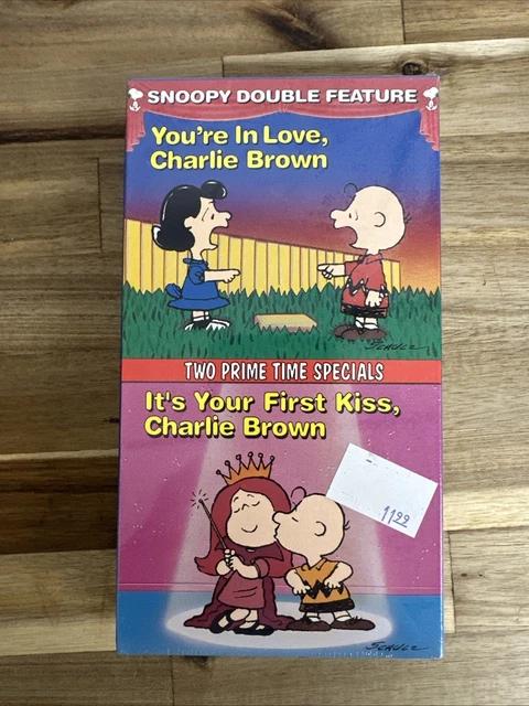 YOURE IN LOVE Charlie Brown/Its Your First Kiss Charlie Brown Double ...