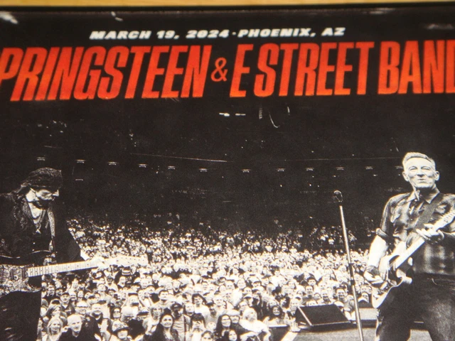 BRUCE SPRINGSTEEN LIVE 19/24 PHOENIX 2024 Tour Opener 3CD sortie ...
