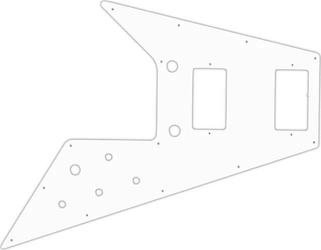 WD CUSTOM PICKGUARD For Gibson 1989-Present Flying V '67 Reissue #04 ...