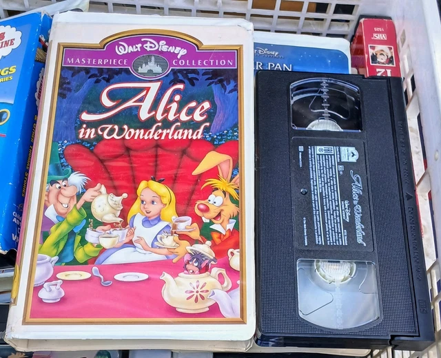 WALT DISNEY ALICE in Wonderland VHS Masterpiece Collection 1997 Clamshell £6.70 - PicClick UK