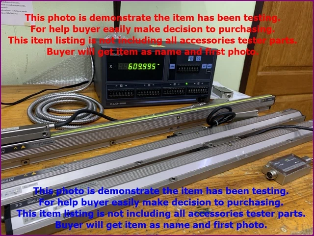 MITUTOYO AT543-600-SC, AT500 ABS Linear Scale as photo,sn:xx,Tested ...
