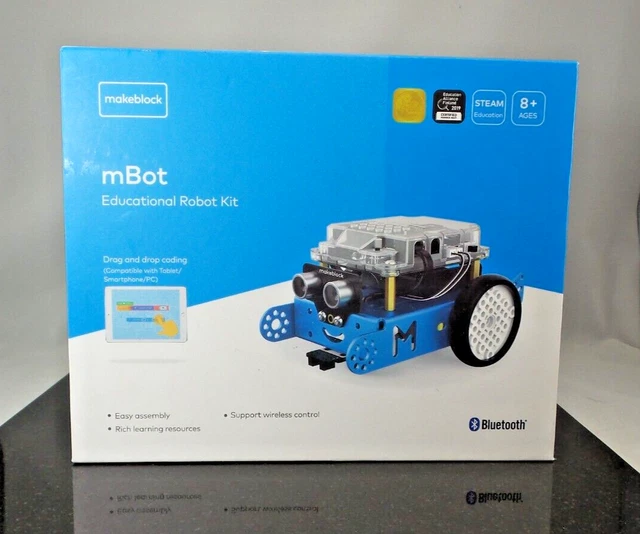 MAKEBLOCK MBOT V1.1-BLUE (Bluetooth Version) EDUCATIONAL ROBOT KIT NEW ...