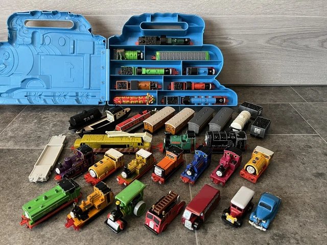 THOMAS THE TANK Engine Carry 3D ERTL Storage Box & Trains Bundle £29.99 ...