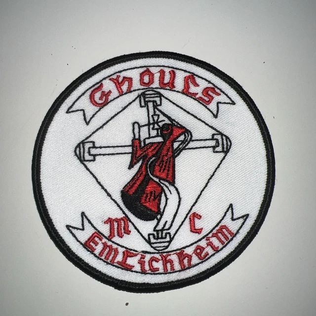 MC PATCH AUFNÄHER Kutte Motorcycle Club Mf Patches Vest Bones Hells ...