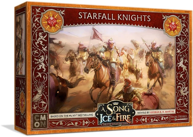 CMON A SONG of Ice and Fire Tabletop Miniatures Game Starfall Knights ...